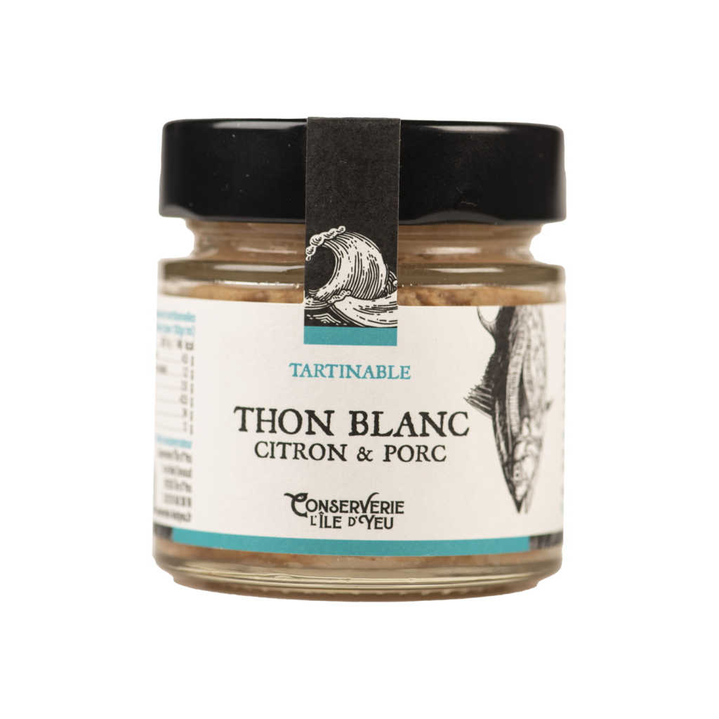 Tartinable thon citron & porc - Conserverie de l'Ile d'Yeu
