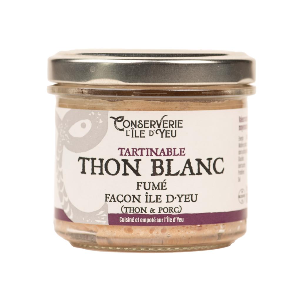 Tartinable de thon blanc fumé - Conserverie de l'Ile d'Yeu